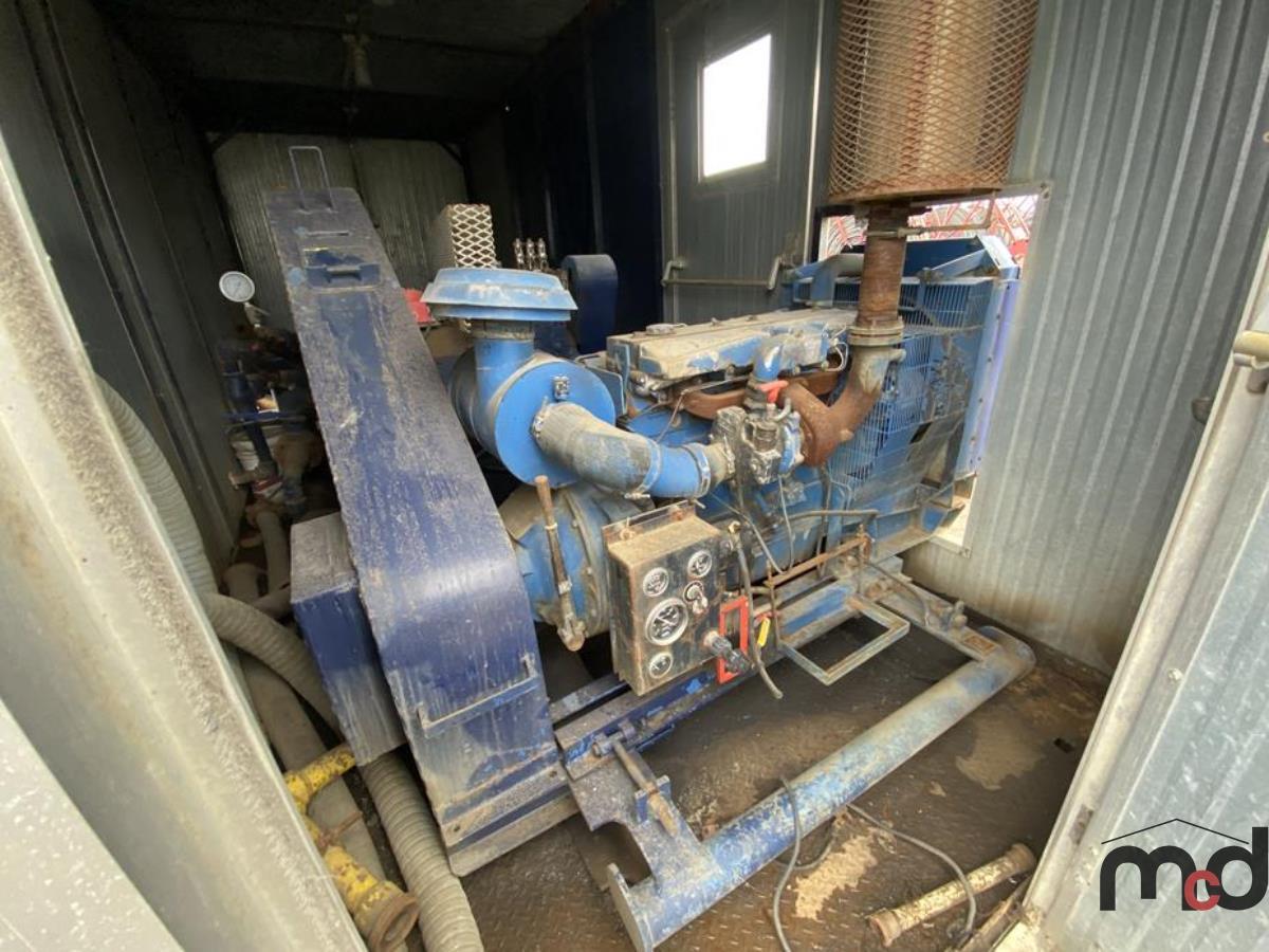 Skid Mounted Duplex Pump Shack