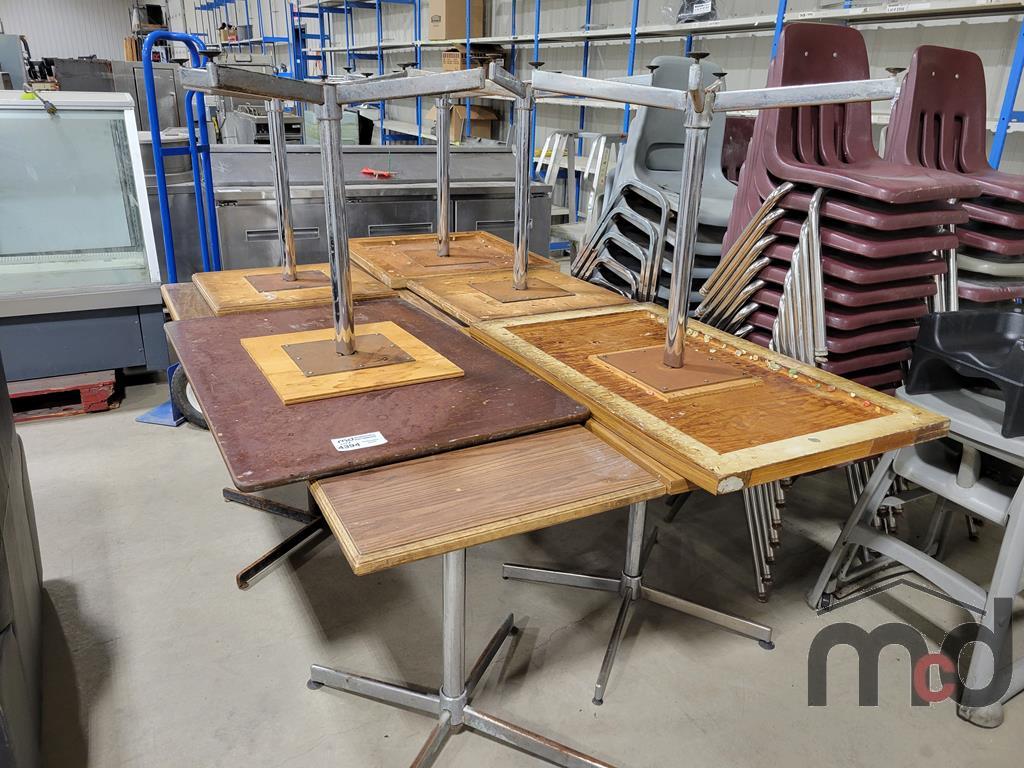 Set of (9) Assorted Tables