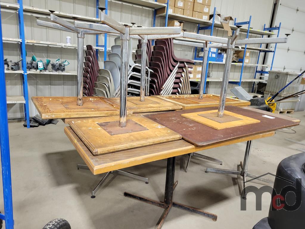 Set of (9) Assorted Tables