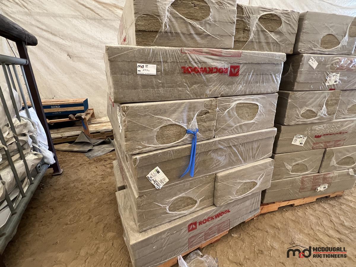 Pallet of Rockwool Roxul Safe 3''x24''x48'' Insolation