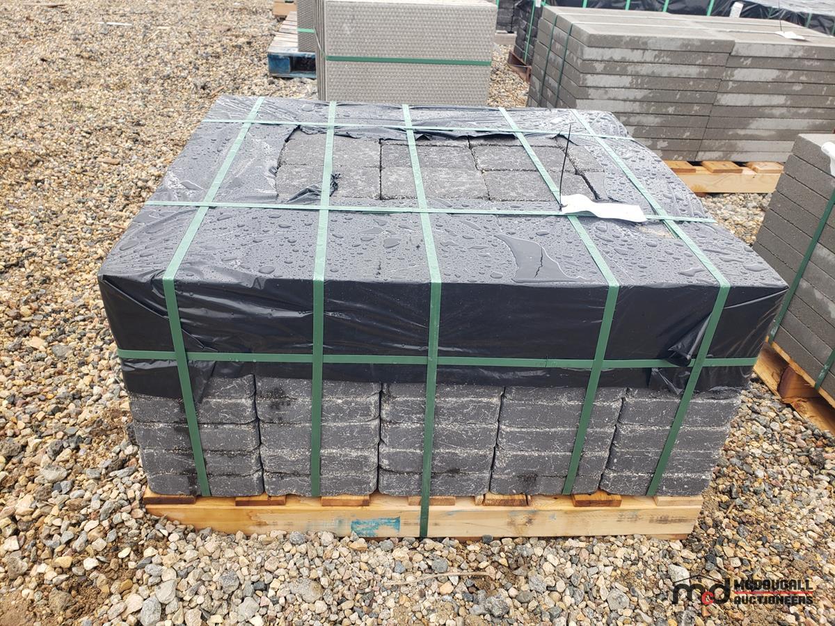 Keystone Products Roman Paver (8" x 6" x 2 3/8") Charcoal Colored Patio ...