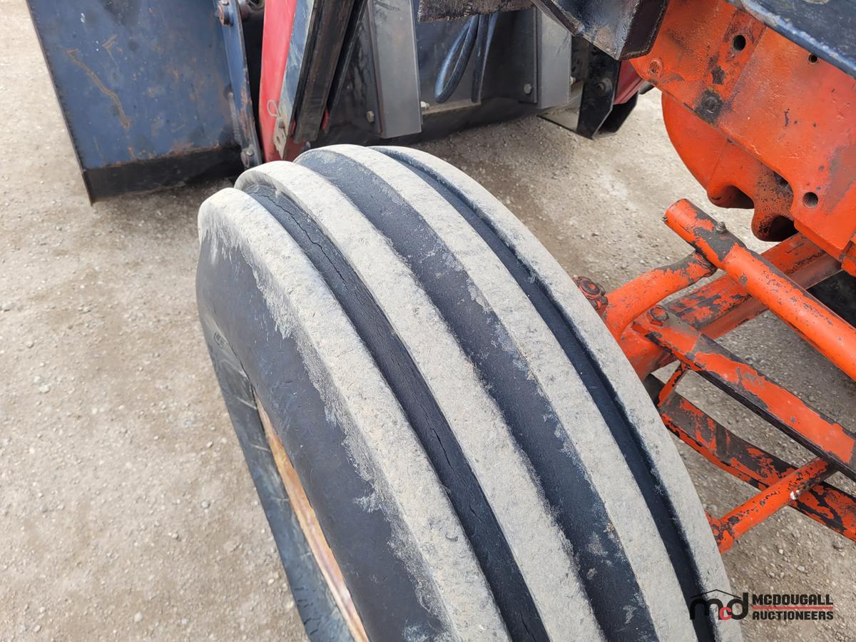 1996 Case 742 Tractor w/ FEL