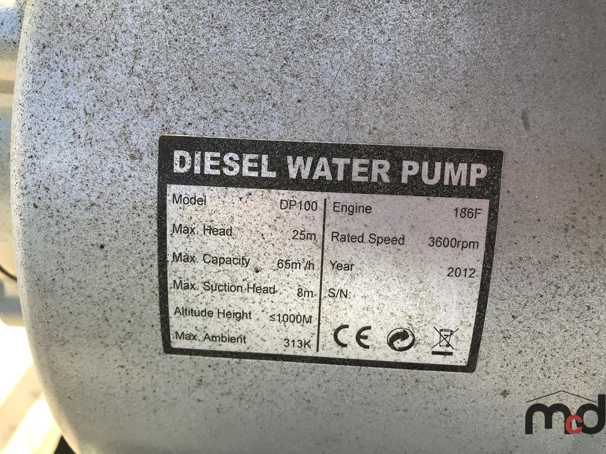 Powertek LDP100CL Diesel Water Pump