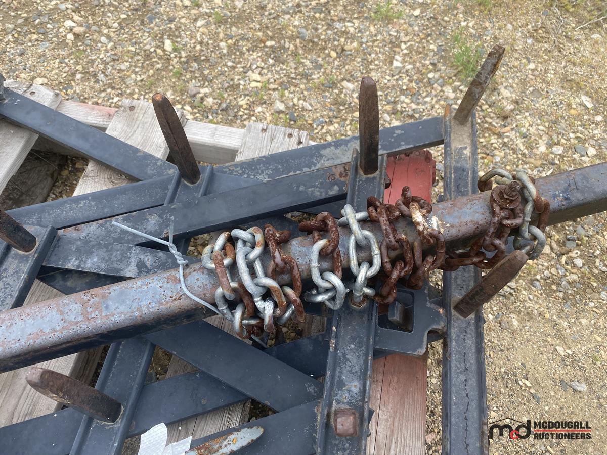 Spike Tooth Harrow Sections w/ Drawbar