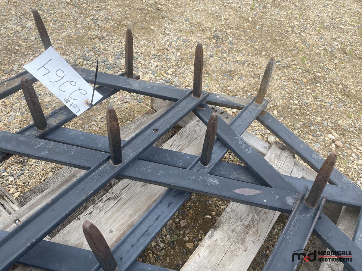 Spike Tooth Harrow Sections w/ Drawbar