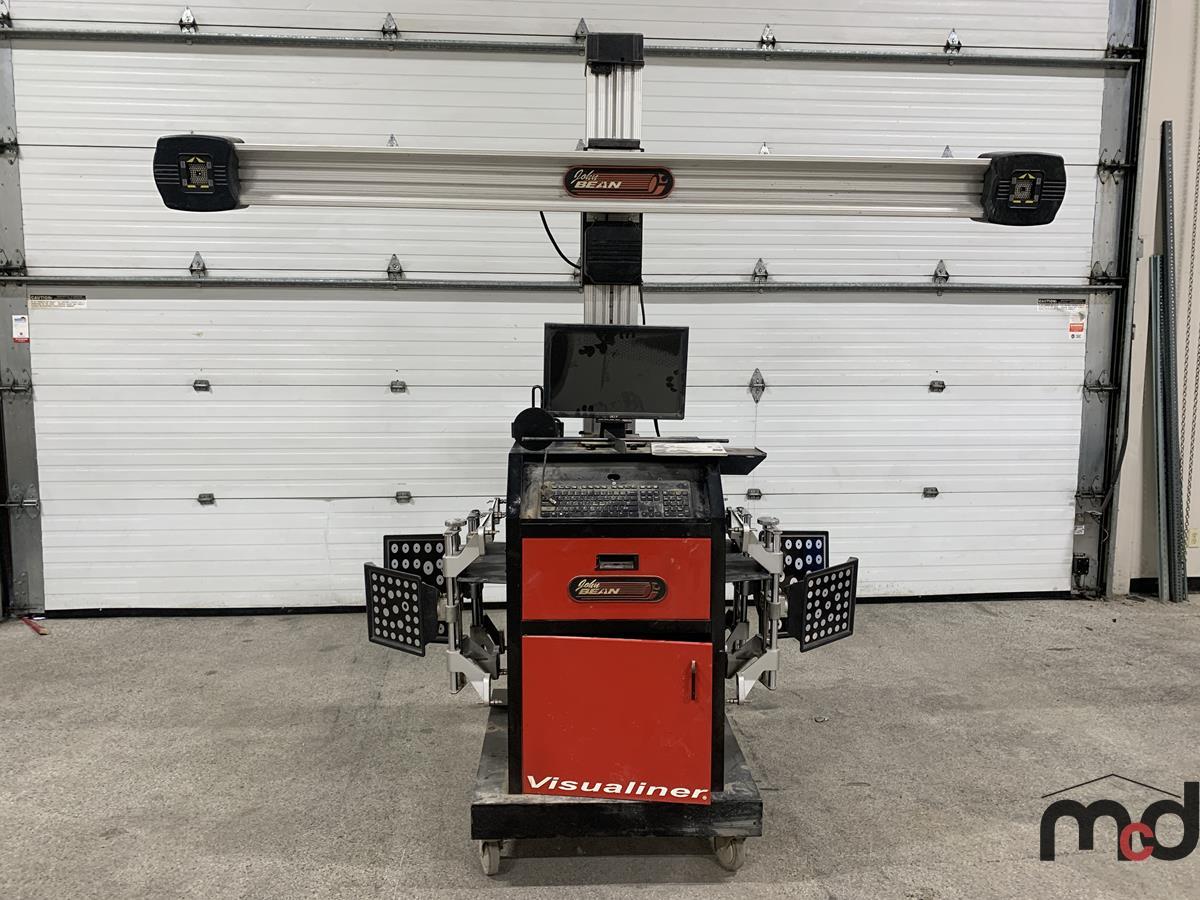 John Bean Visualiner Wheel Aligner