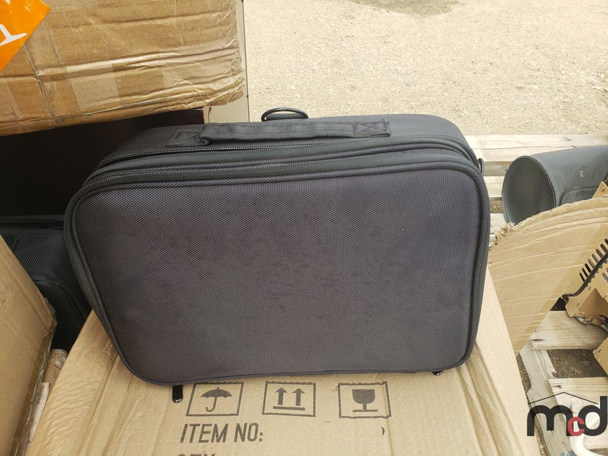 Boxes of Empty Storage Handheld Cases