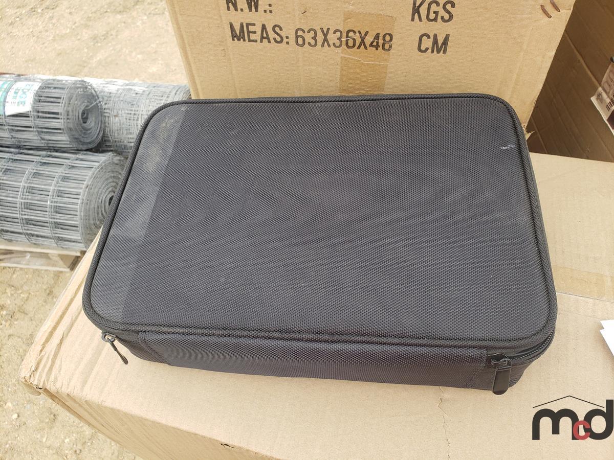 Boxes of Empty Storage Handheld Cases