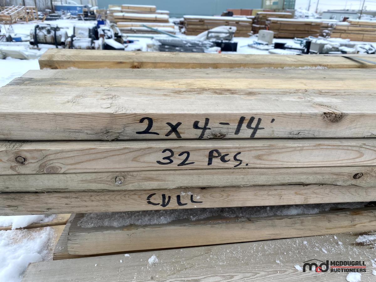 Assorted Treated Cull Lumber