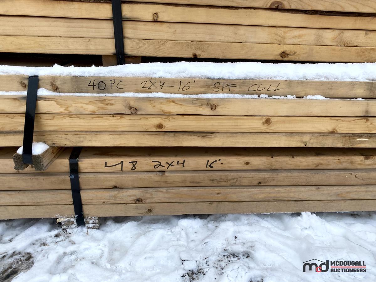 Assorted Treated Cull Lumber