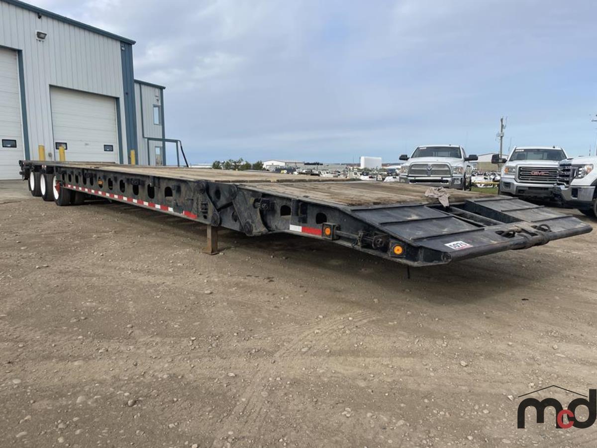 2005 K-Line 53' Tridem Scissorneck Lowboy Trailer