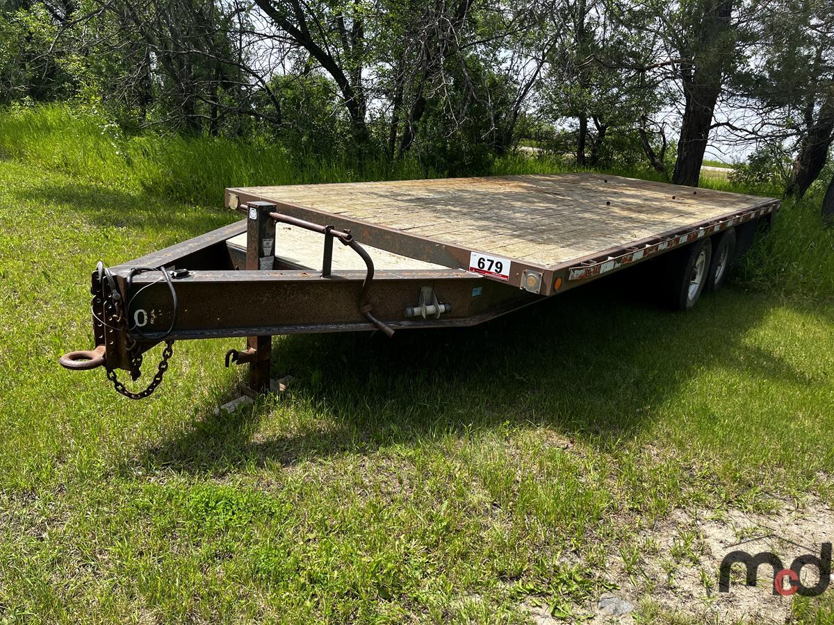 2007 Demby 20' T/A Deck Trailer