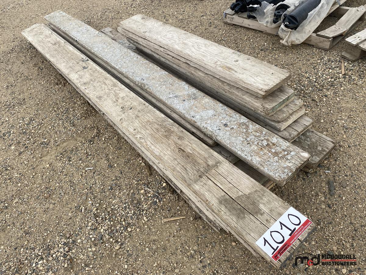Various Sizes of Scaffolding Planks