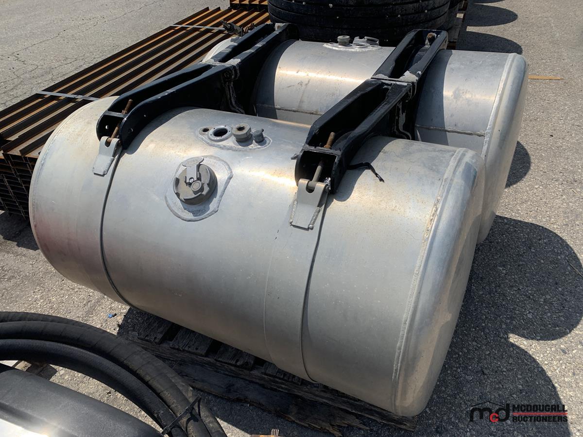 (2) Peterbilt Semi Fuel Tanks