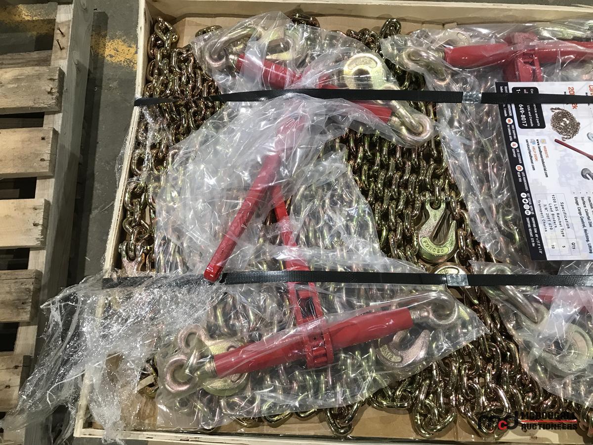 9,200lbs Ratchet Binders &G70 Chains