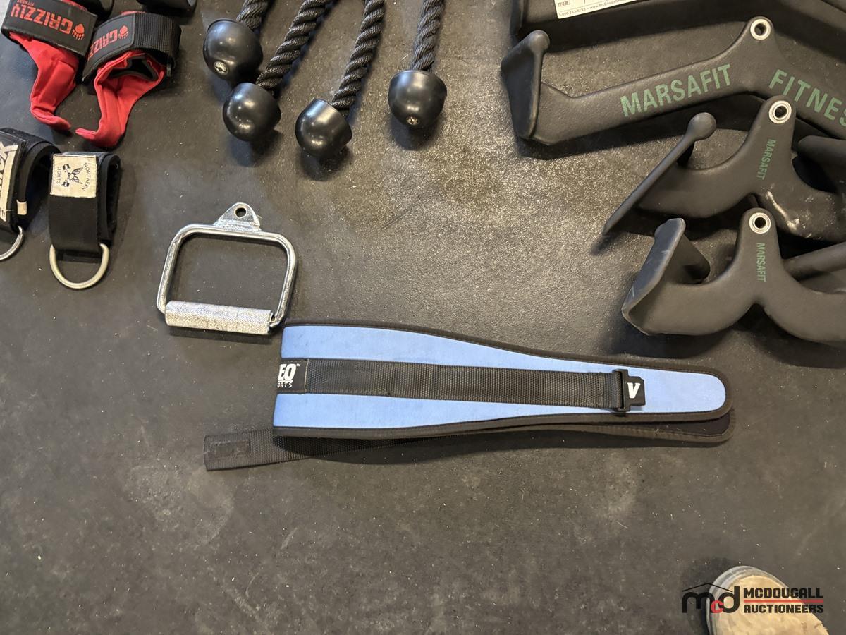 Assorted Cable Machine Accessories