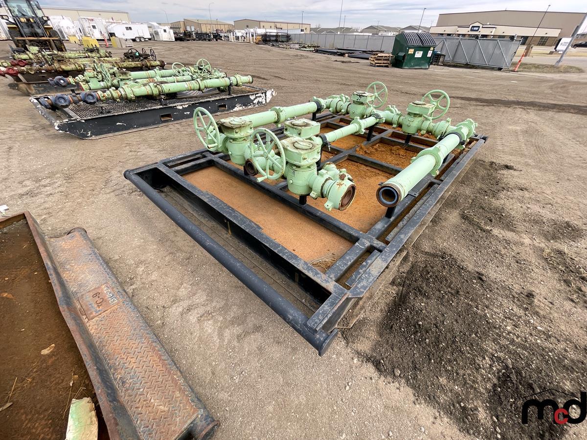 5-Valve Skid Mounted Junk Catcher