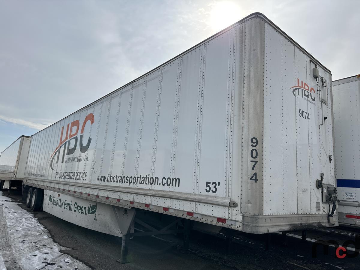 2019 Hyundai Translead 53' Dry Van Semi Trailer