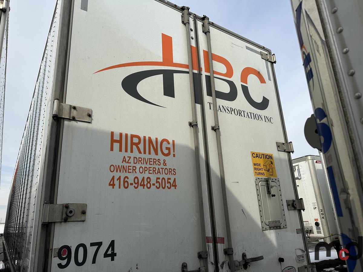 2019 Hyundai Translead 53' Dry Van Semi Trailer