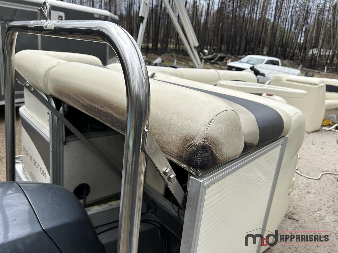 INSURANCE SALVAGE: 2008 Bennington 2054 GL Pontoon Boat