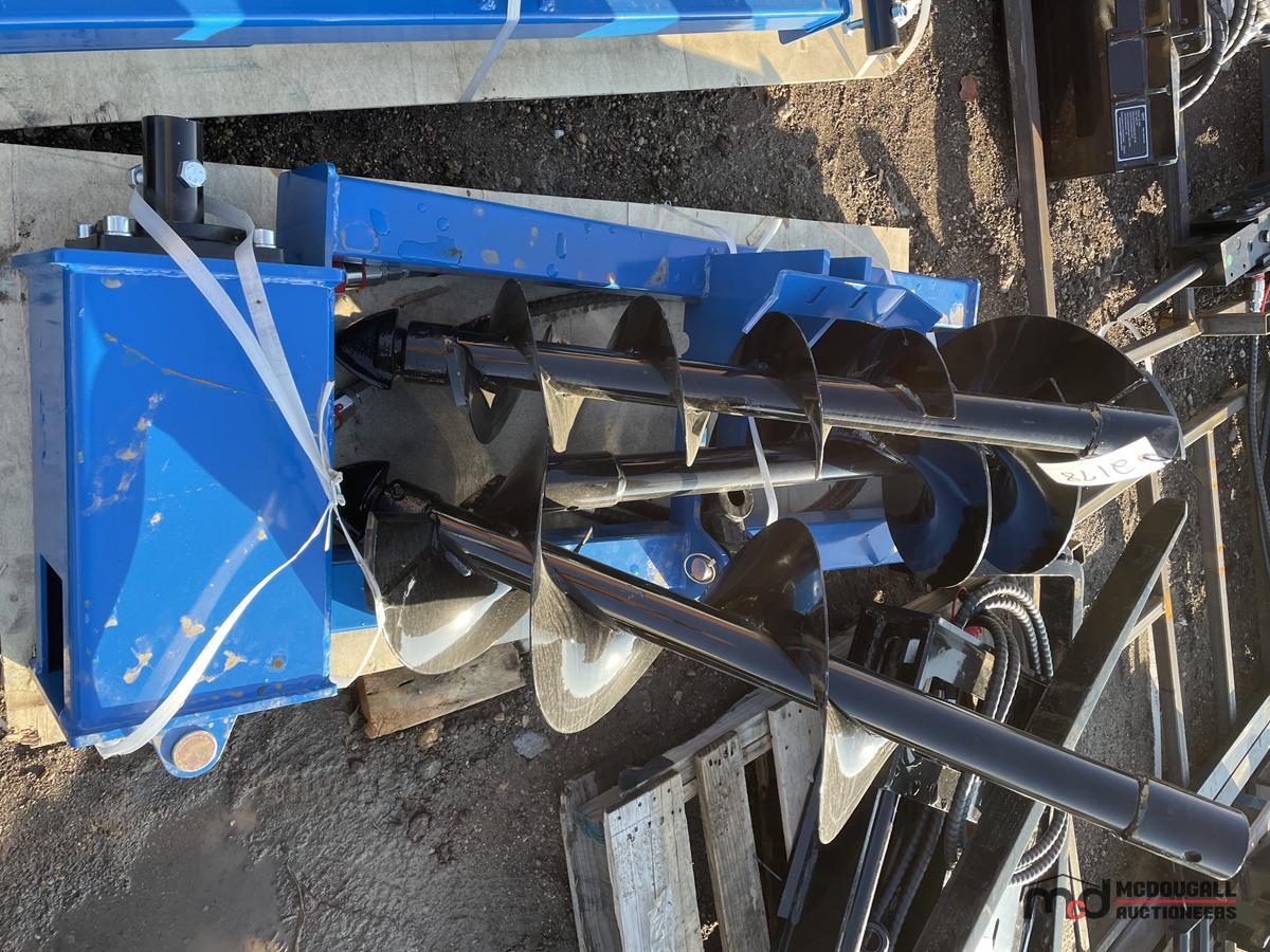 Skid Steer GIYI Loader Auger & Extra Rod
