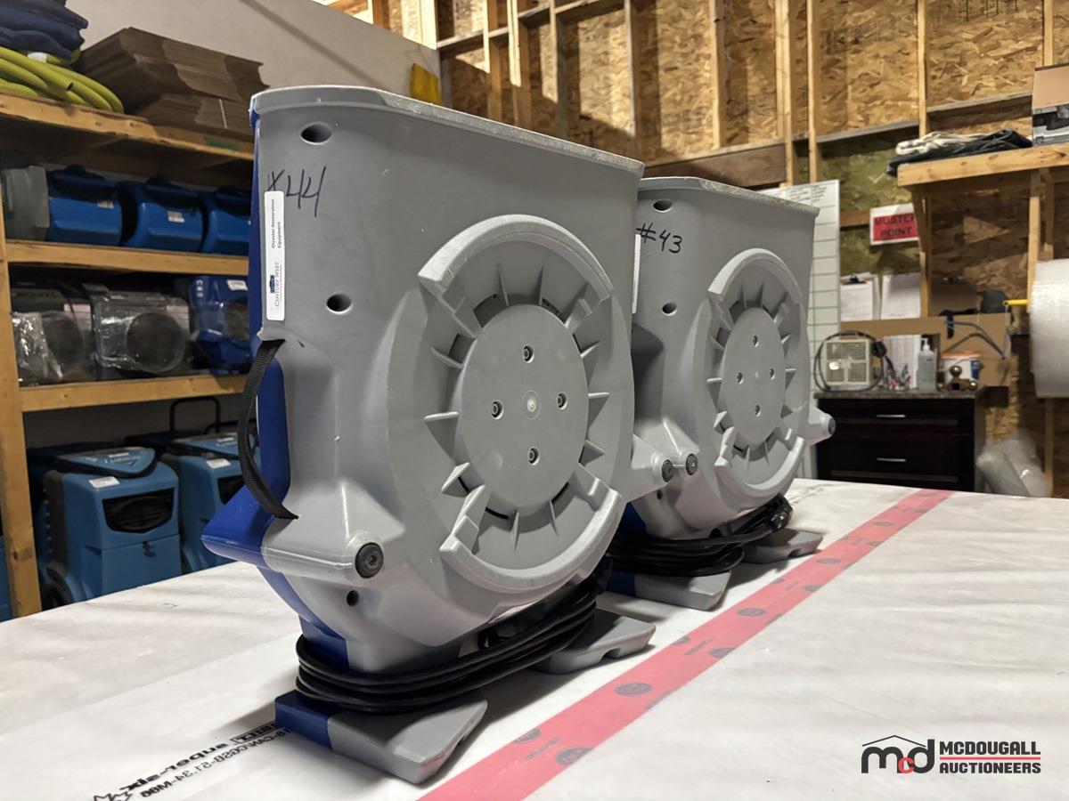 (2) Aramsco Syclone Air Movers