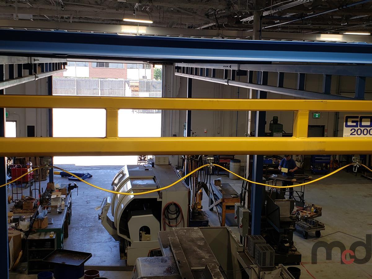 Gorbel Crane System with Demag Chain Hoist