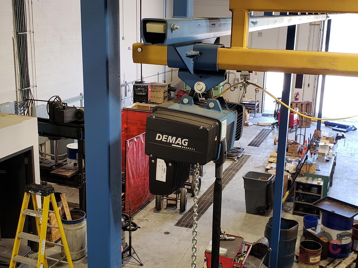 Gorbel Crane System with Demag Chain Hoist