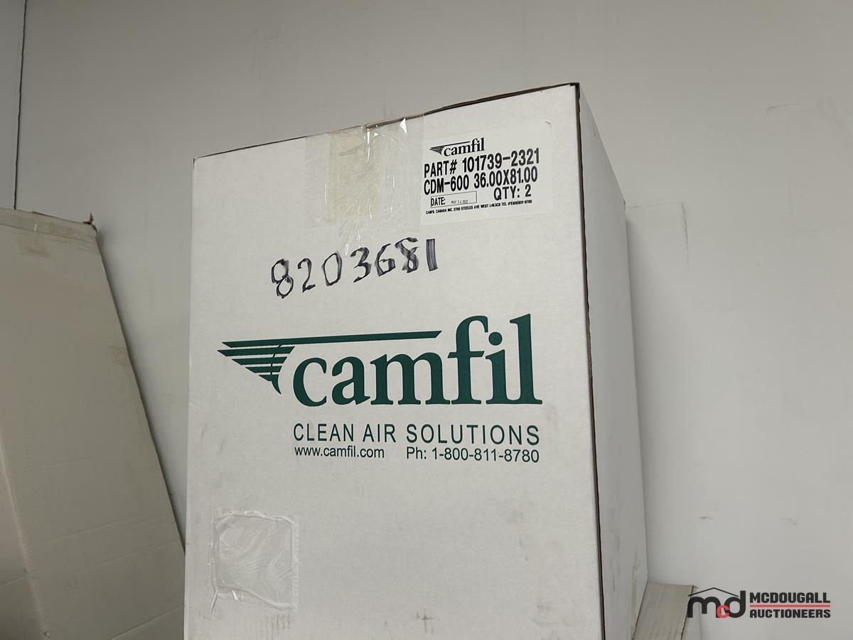 Assorted Camfil Filters and More