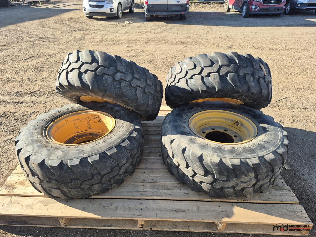 (4) Dunlop SP T9 Tires on 8-Bolt Rims