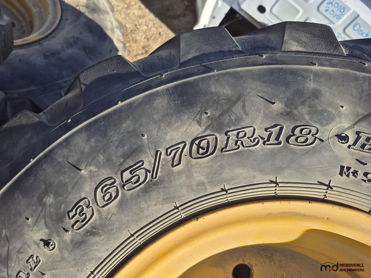 (4) Dunlop SP T9 Tires on 8-Bolt Rims