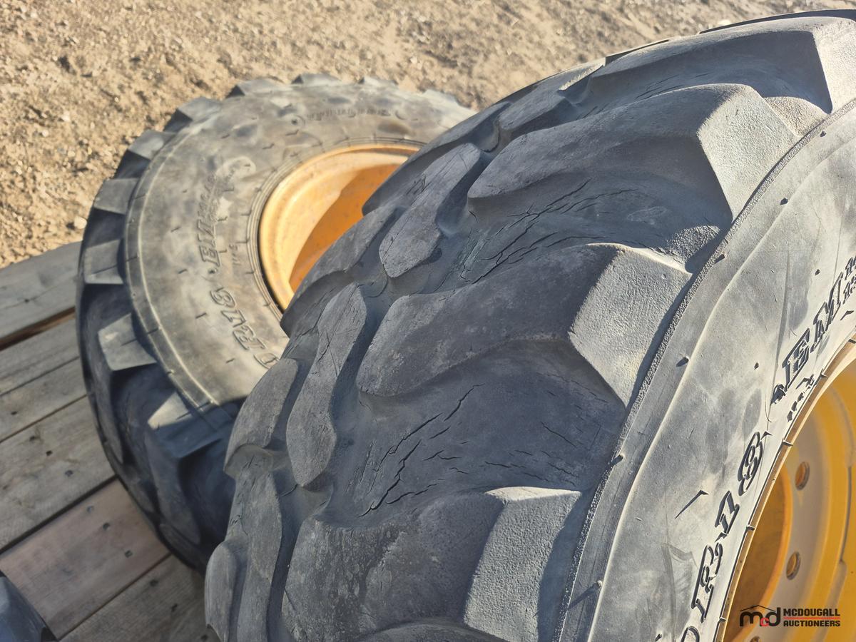 (4) Dunlop SP T9 Tires on 8-Bolt Rims