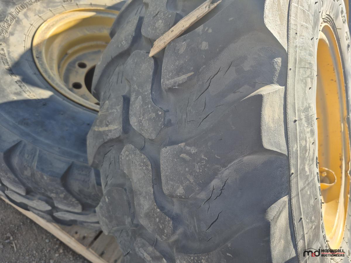 (4) Dunlop SP T9 Tires on 8-Bolt Rims