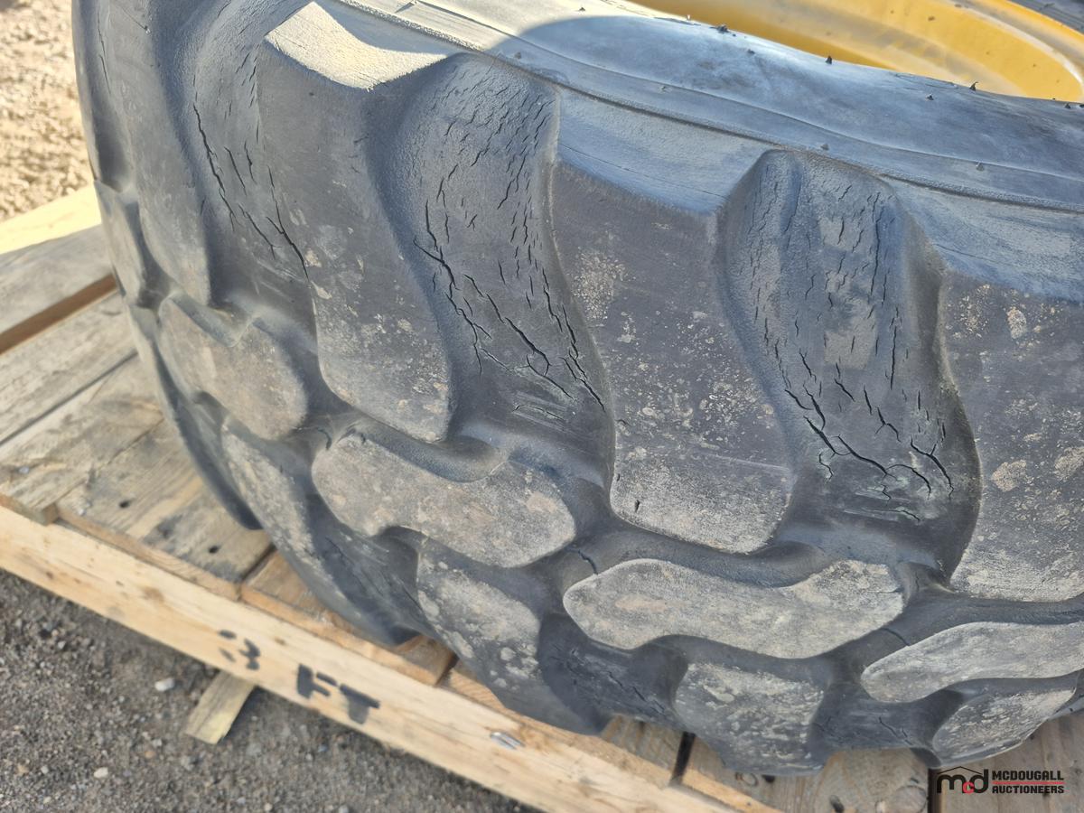 (4) Dunlop SP T9 Tires on 8-Bolt Rims
