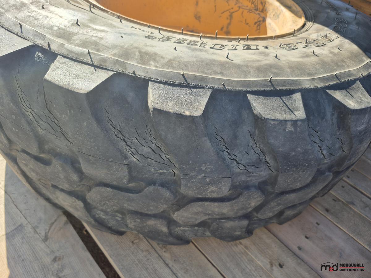 (4) Dunlop SP T9 Tires on 8-Bolt Rims