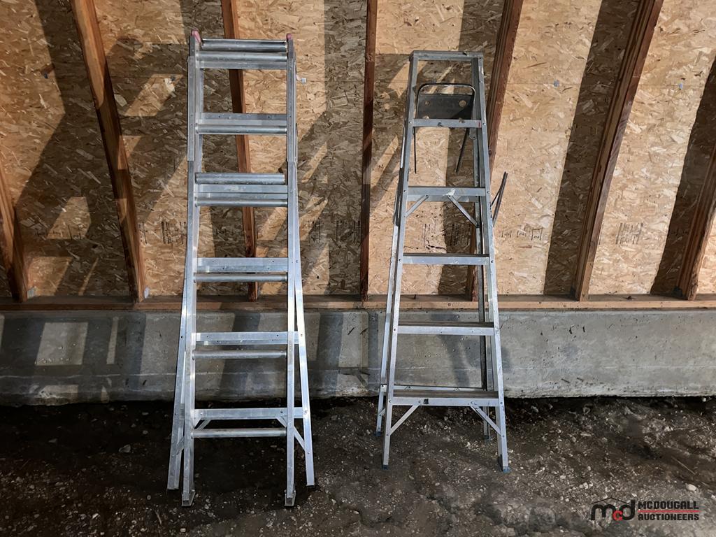 Step Stool & (2) Ladders