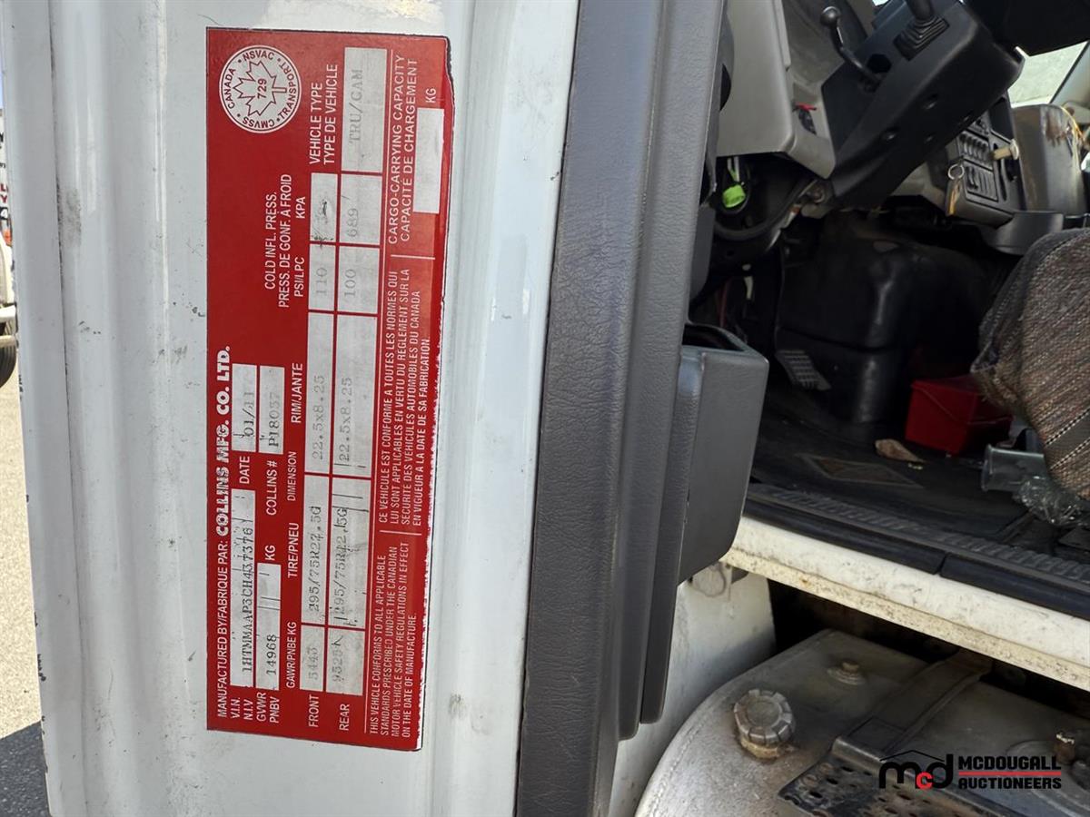 2012 International MA025 S/A Box Truck