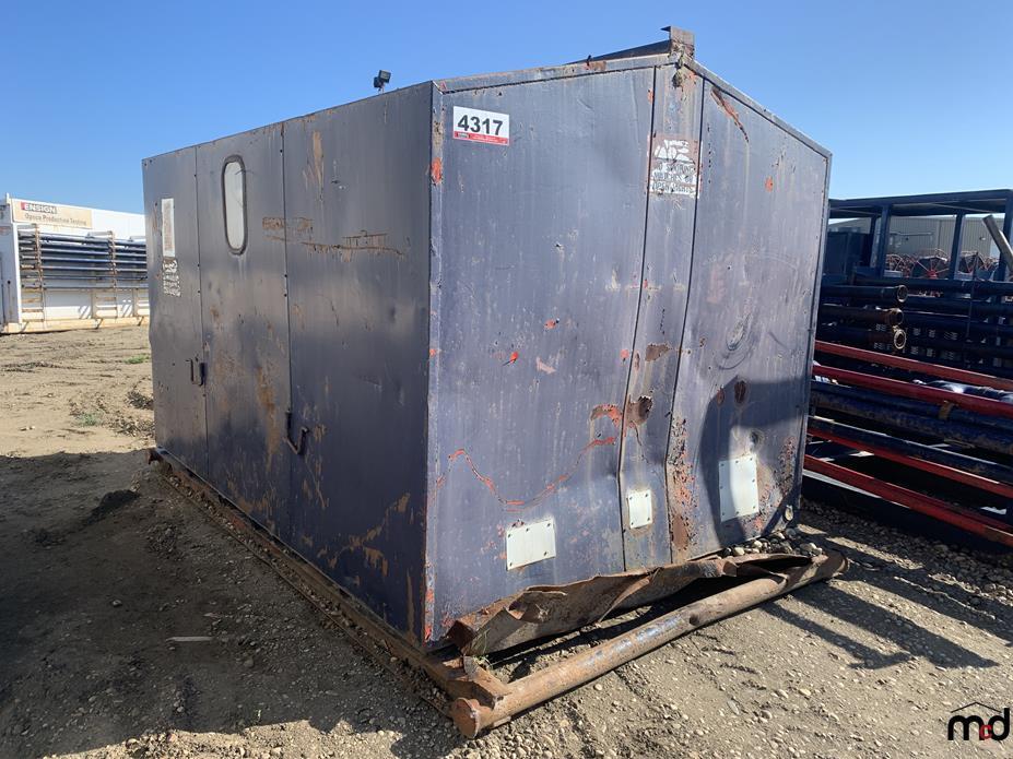 Skid Mounted Storage Shack