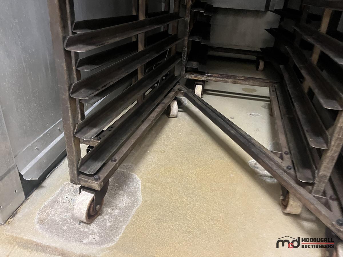 Proofing Racks w/ Trays & Shelf