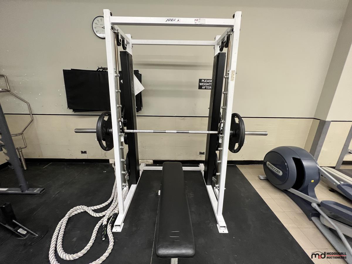 Apex Smith Mecha Bench and Weights