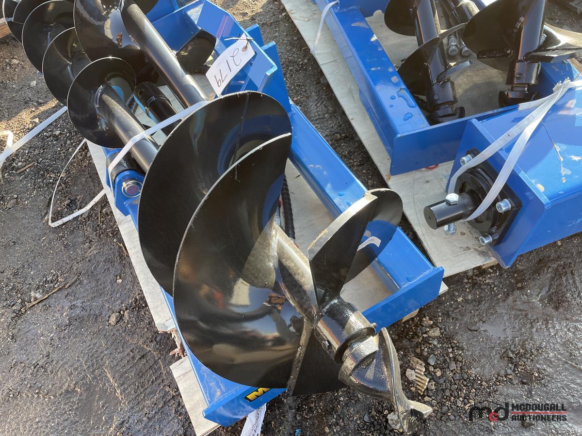 Skid Steer GIYI Loader Auger & Extra Rod