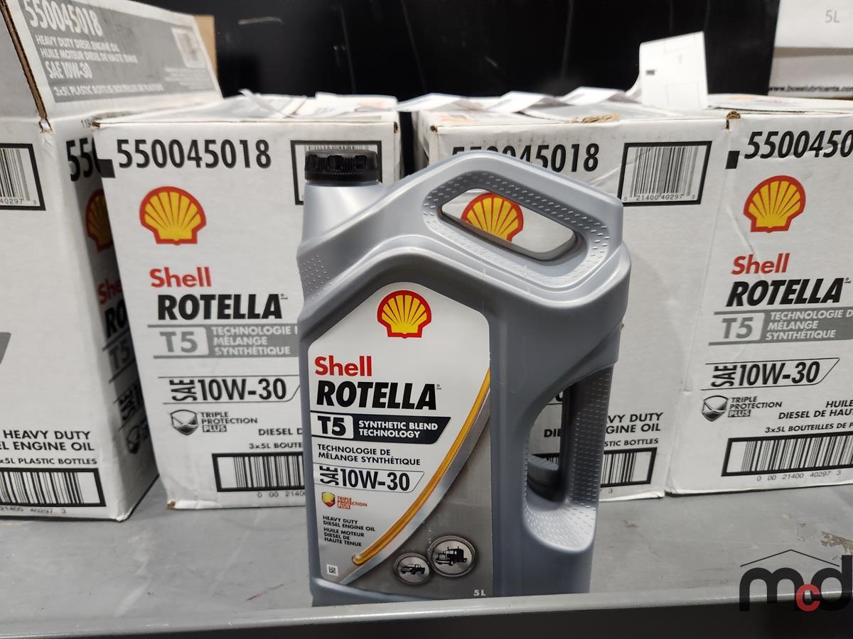 (4) Shell Rotella SAE 10W-30 Diesel Engine
