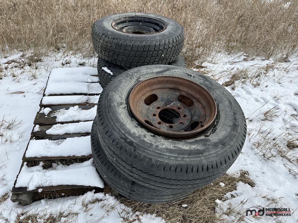 (5) Pallets of Assorted Tires & Rims
