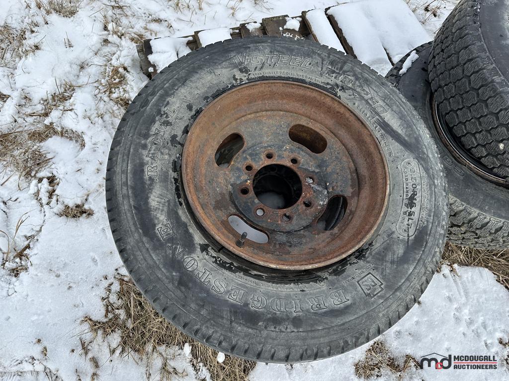 (5) Pallets of Assorted Tires & Rims