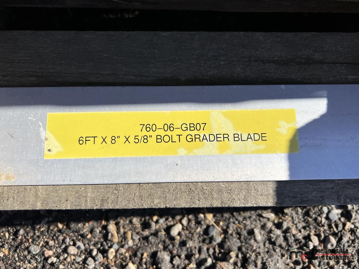 (29) Bolt Grader Blades (6' x 8" x 5/8")