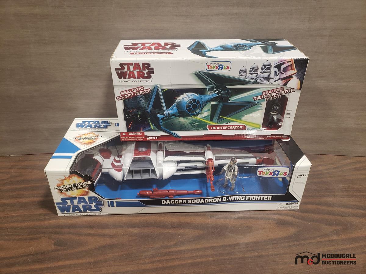 Star Wars Dagger Squadron B-Wing Fighter & TIE Interceptor