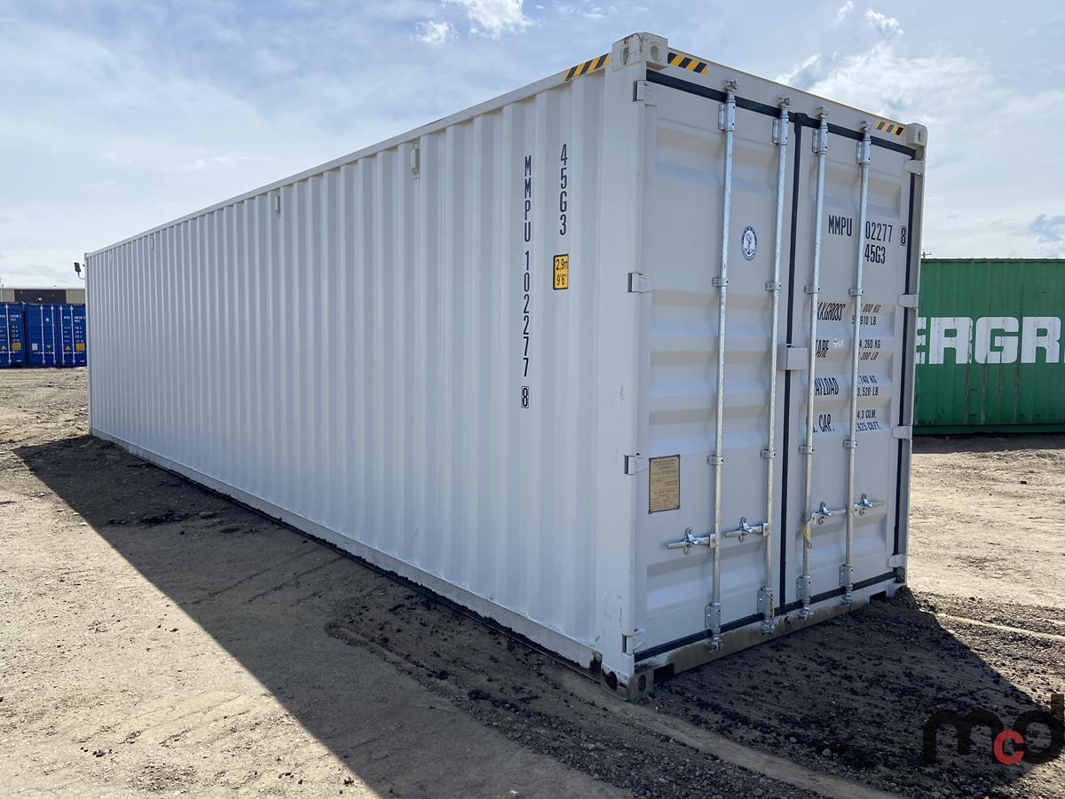 40' Multi-Door 4-Door Shipping Container