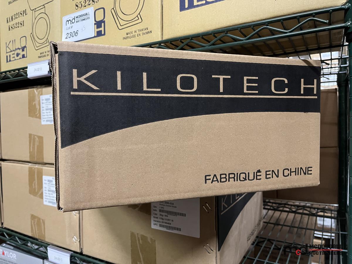 (6) Kilotech (6 lb) Digital Scales