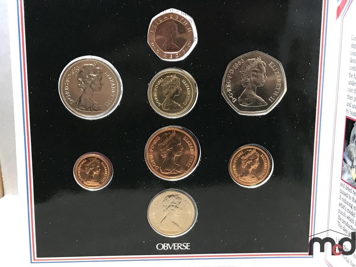 1983 United Kingdom Uncirculated (8) Coin Set