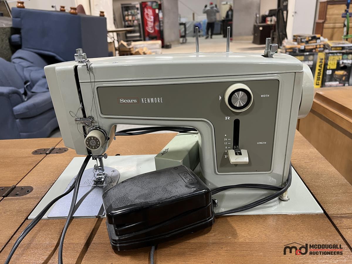 Singer Stylist 514 & Sears Kenmore 148.12300 Sewing Machines